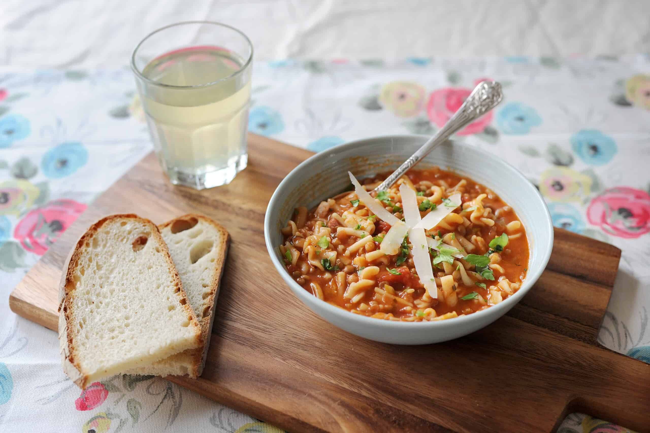 Pasta & Lentils… - Carmela's Kitchen